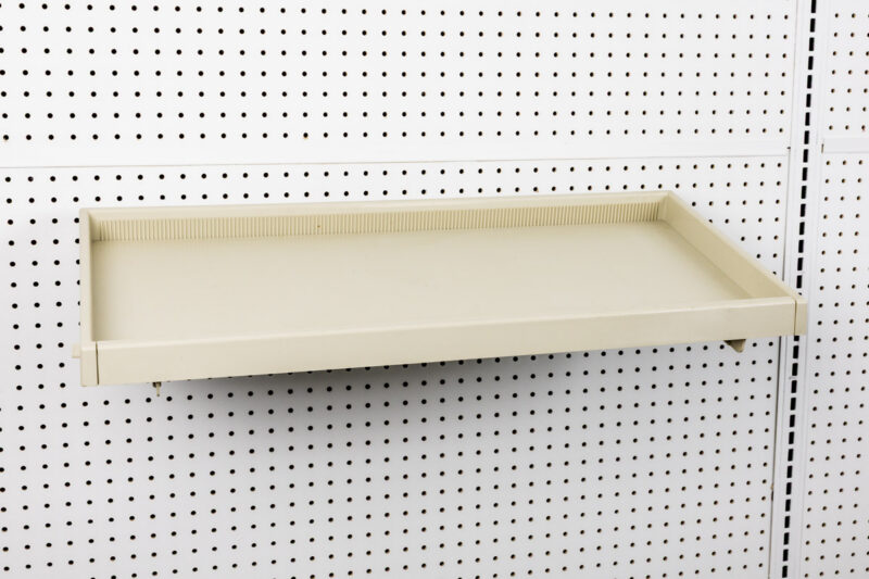 30-Inch Retail Display Shelf With 25 Dividers & Price Door